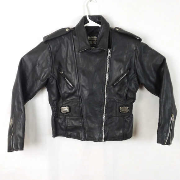 Highway One | Jackets & Coats | Vintage Highway One Black Leather ...